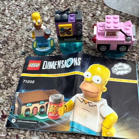 Lego | Toys | Lego Dimensions The Simpsons Set With Pink And Yellow ...